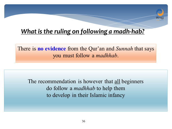 Why Scholars Differ (part 4) – What are Ijtihad and Taqleed? – Utrujj